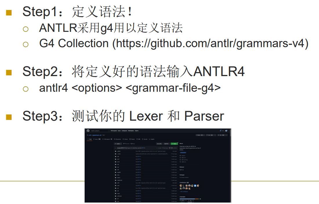 Lecture 3 ANTLR GK